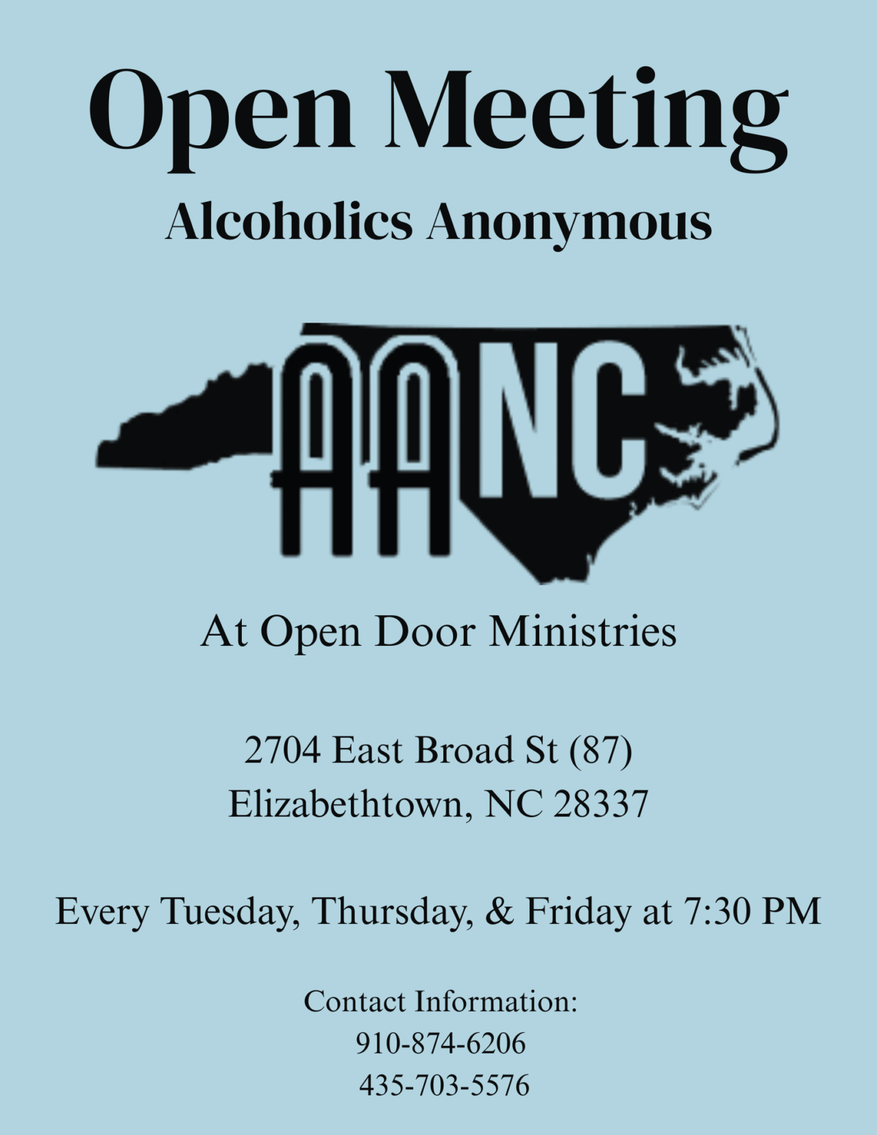 News & Events - Recovery Bladen